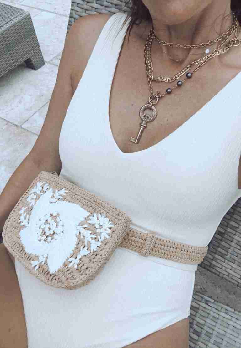 How to Accessorize Your Swimsuit - the gray details
