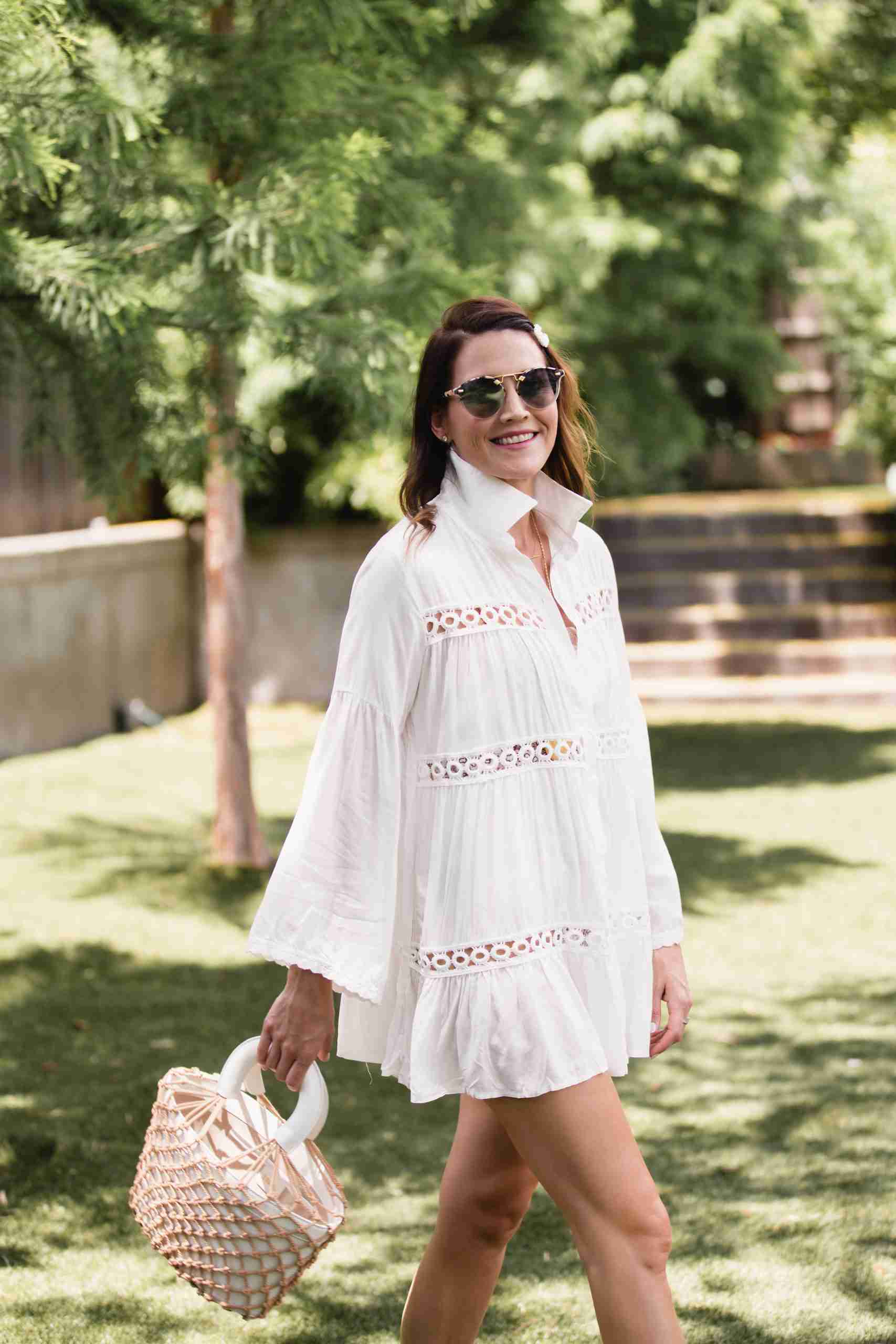 How to Accessorize Your Swimsuit - the gray details
