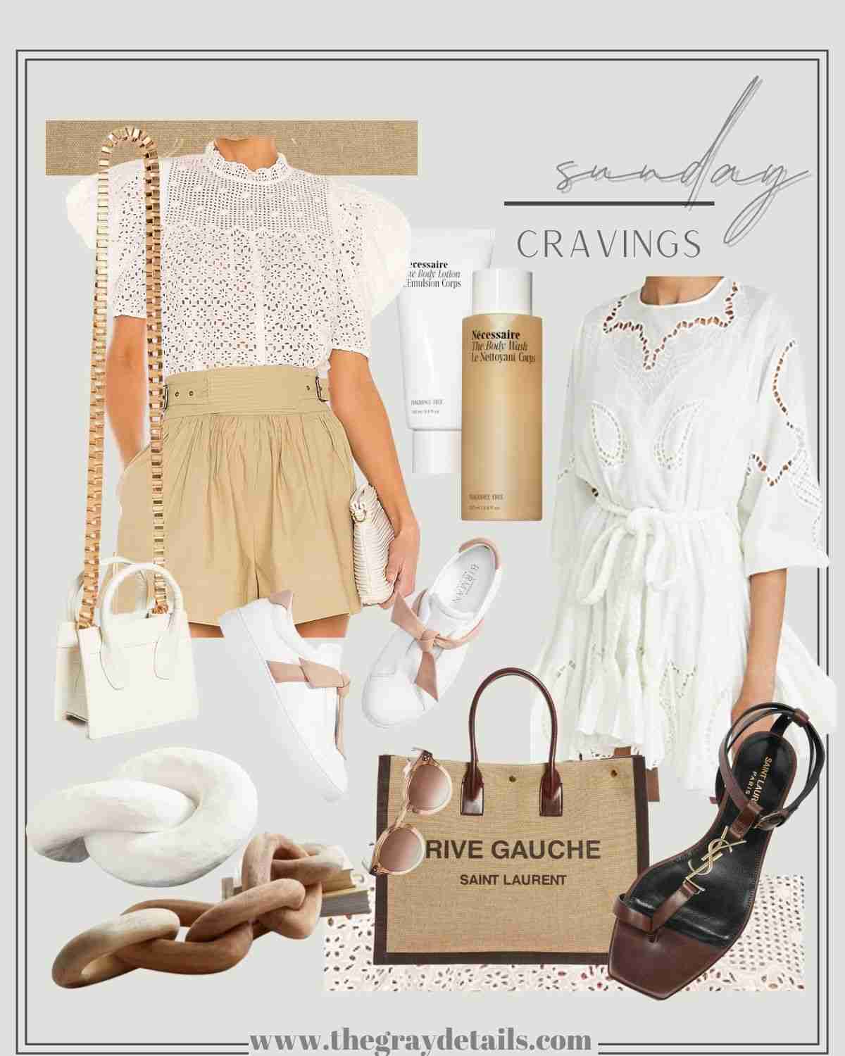 Spring Neutral Details: Sunday Cravings - the gray details
