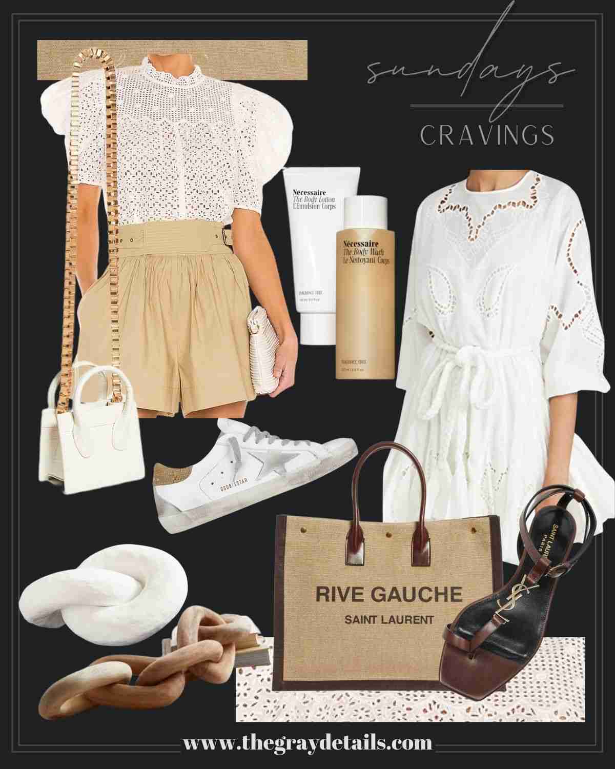 Spring Neutral Details: Sunday Cravings - the gray details