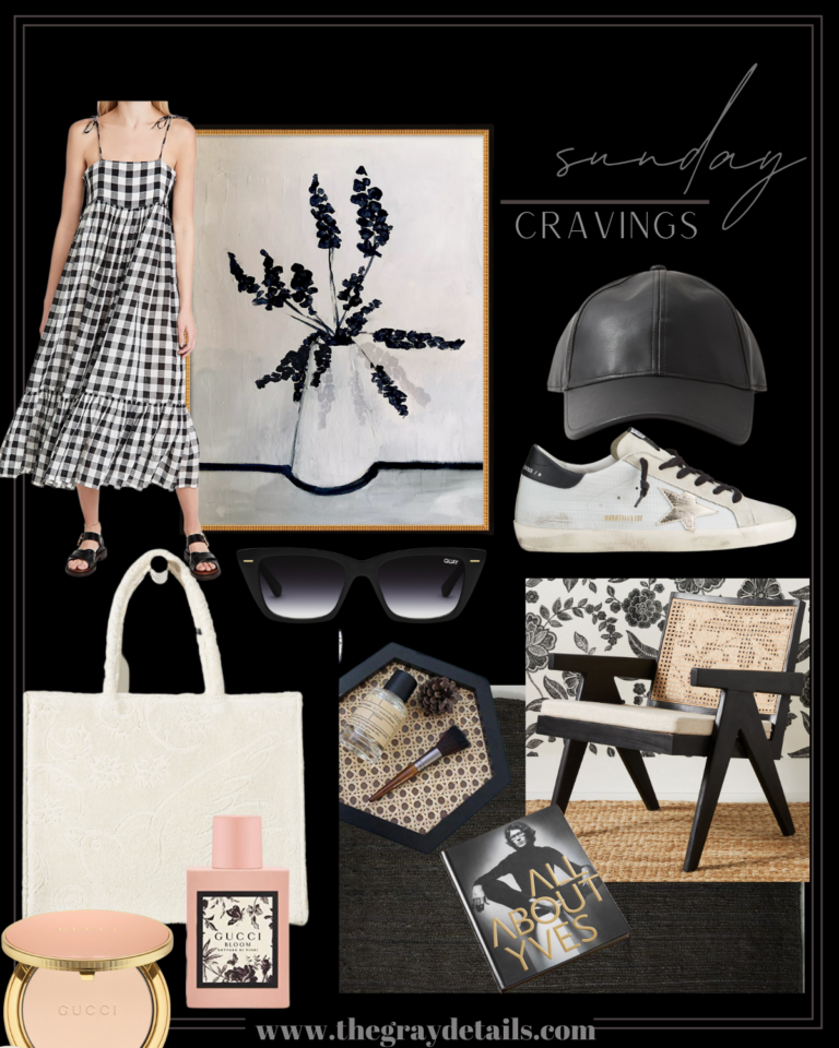 Sunday Cravings: Black & White - the gray details