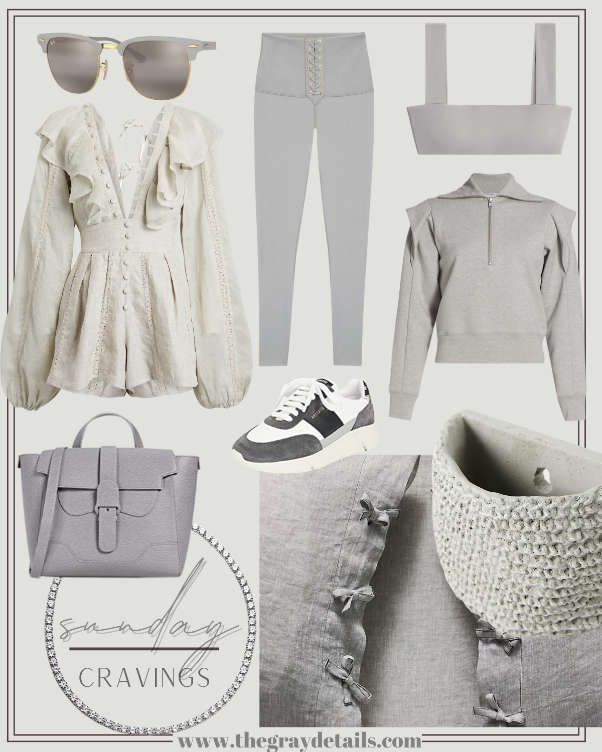Sunday Cravings: All Things Gray - the gray details