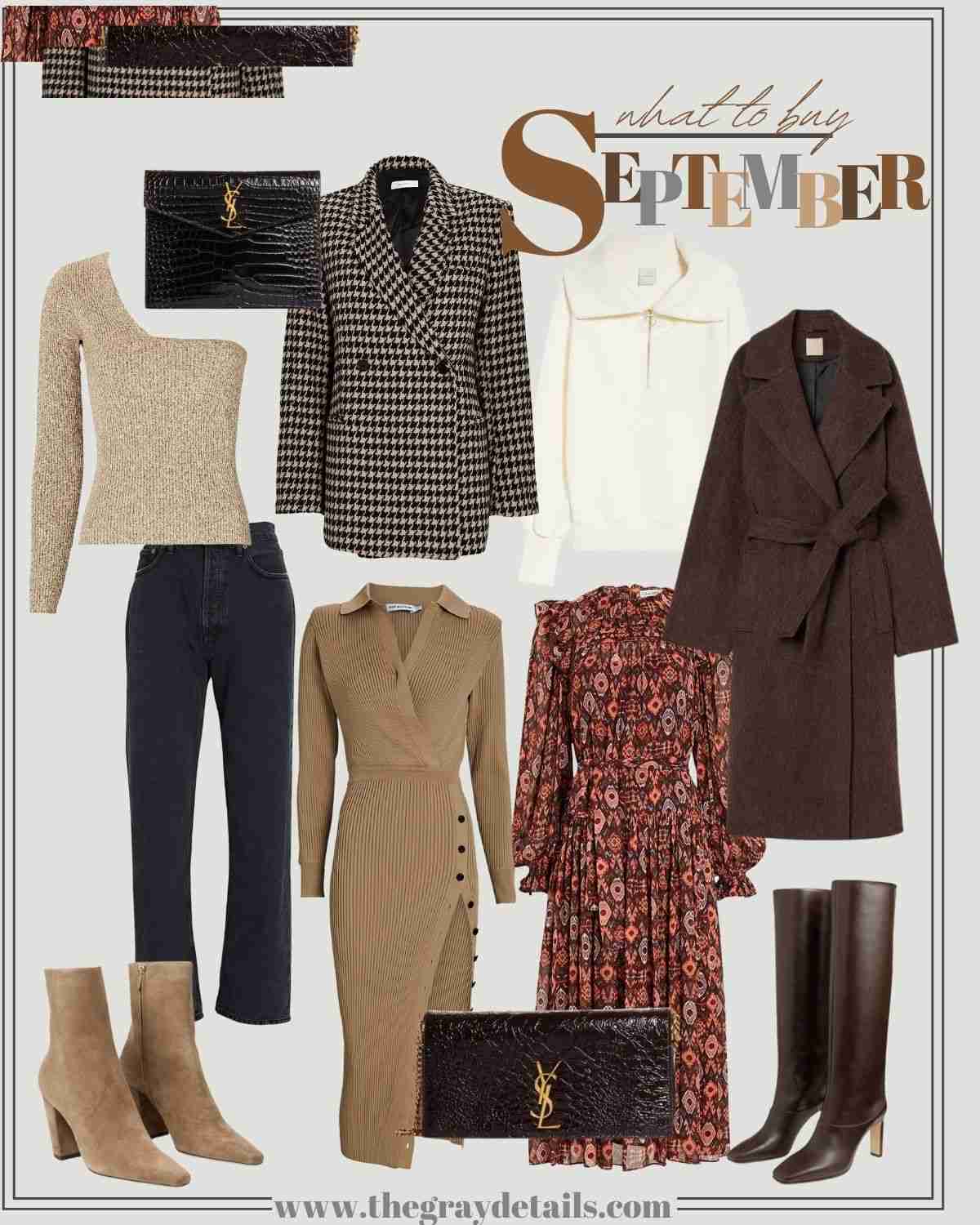Monthly Style Guide: What to Buy In September - the gray details