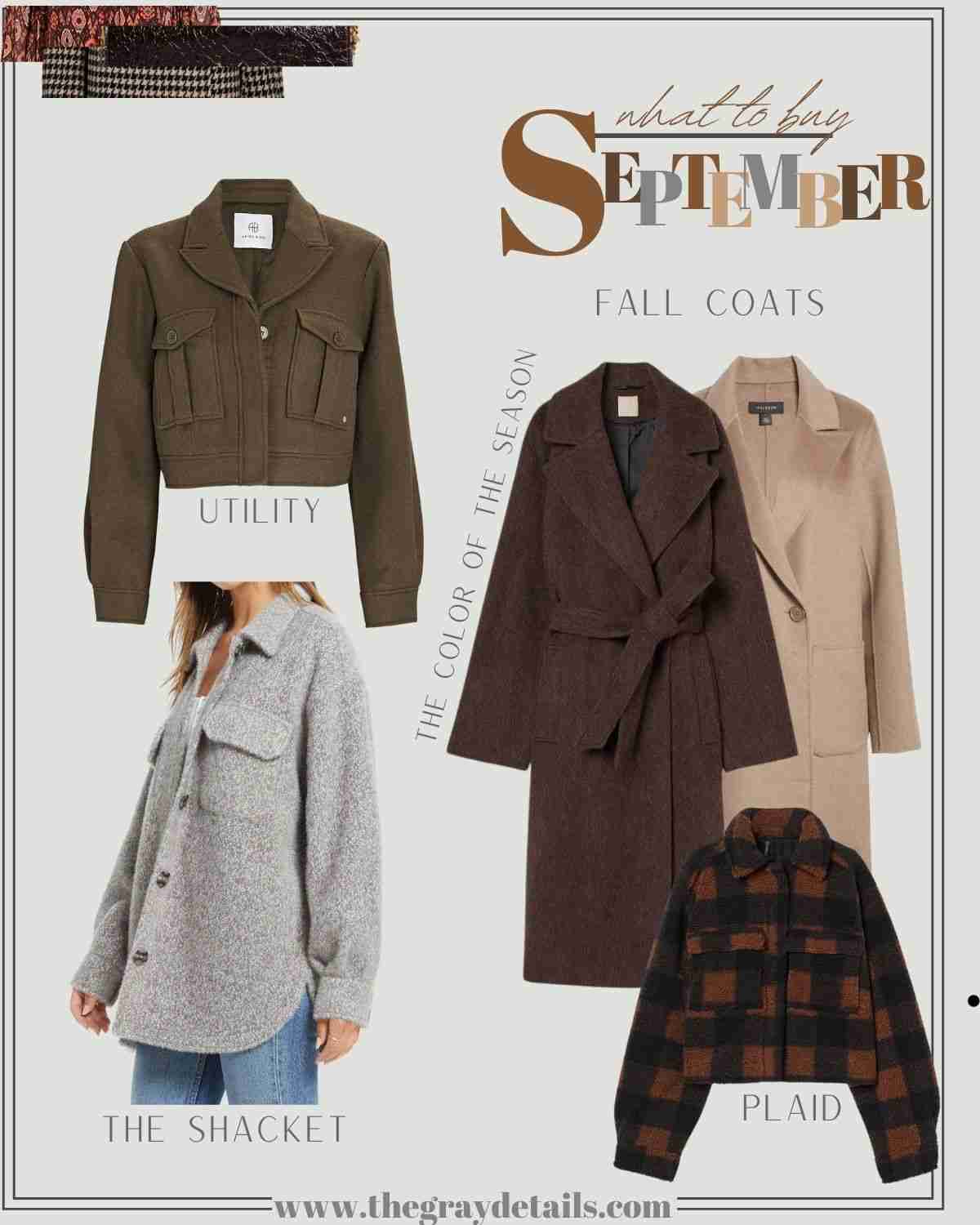 Monthly Style Guide: What to Buy In September - the gray details
