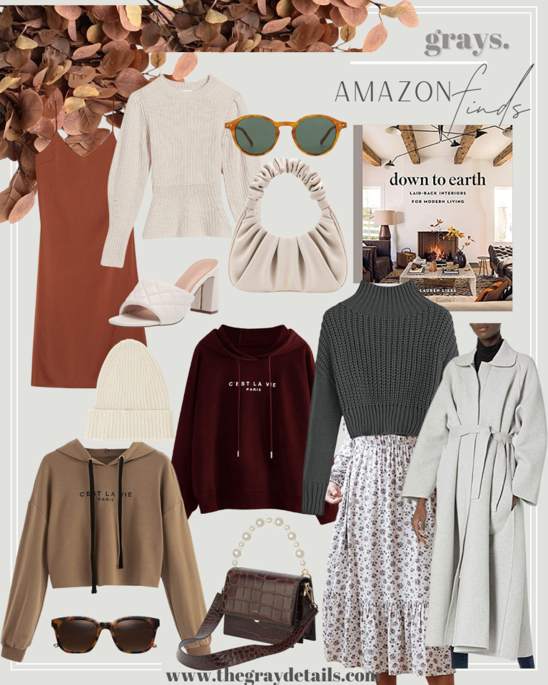Amazon Fall Outfit Ideas - the gray details