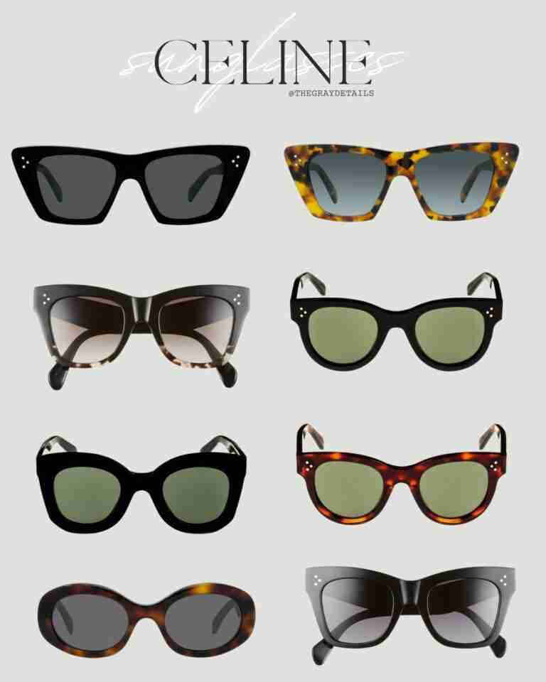 Top Designer Sunglasses - the gray details | Lifestyle Blog