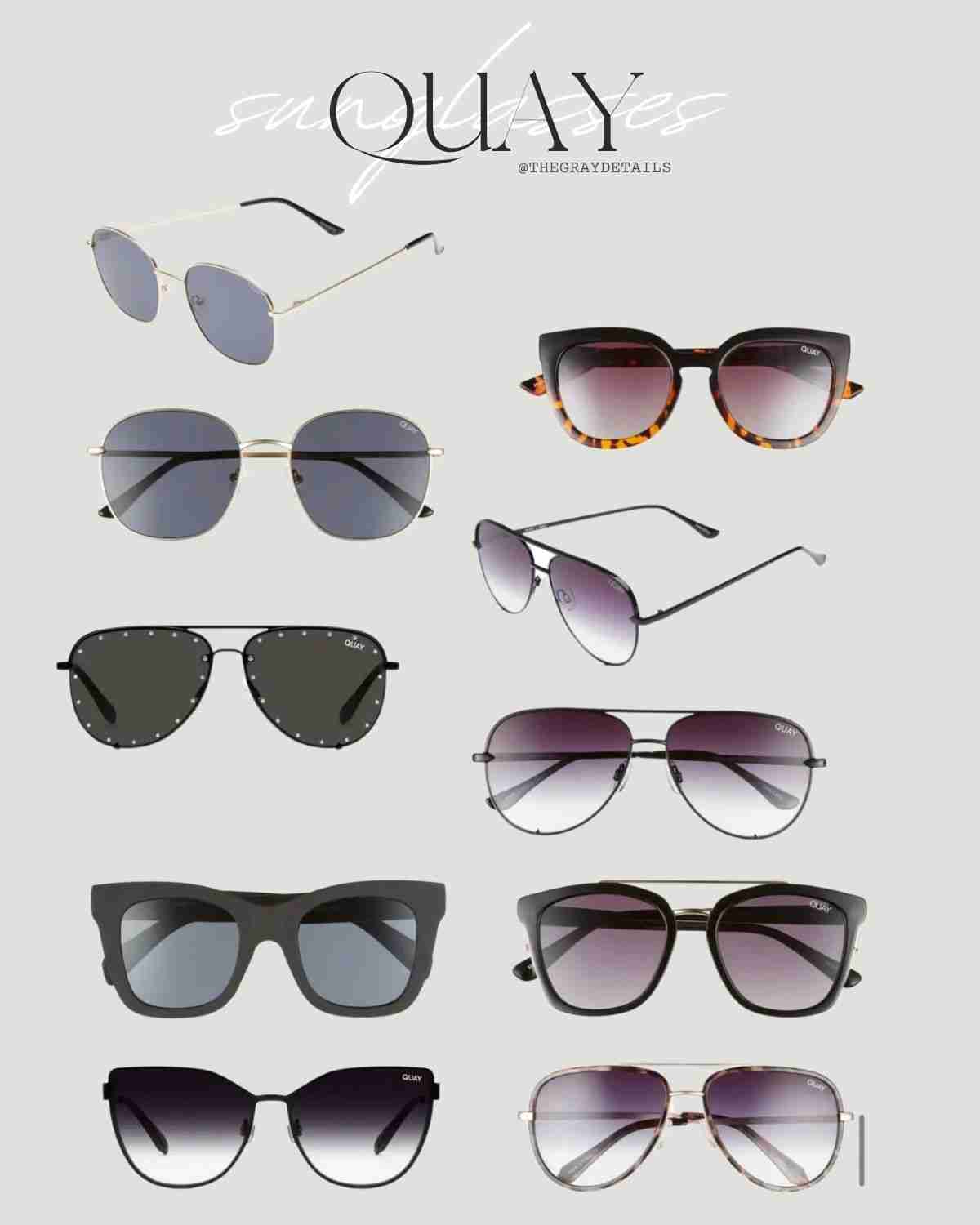 Top Designer Sunglasses - the gray details | Lifestyle Blog