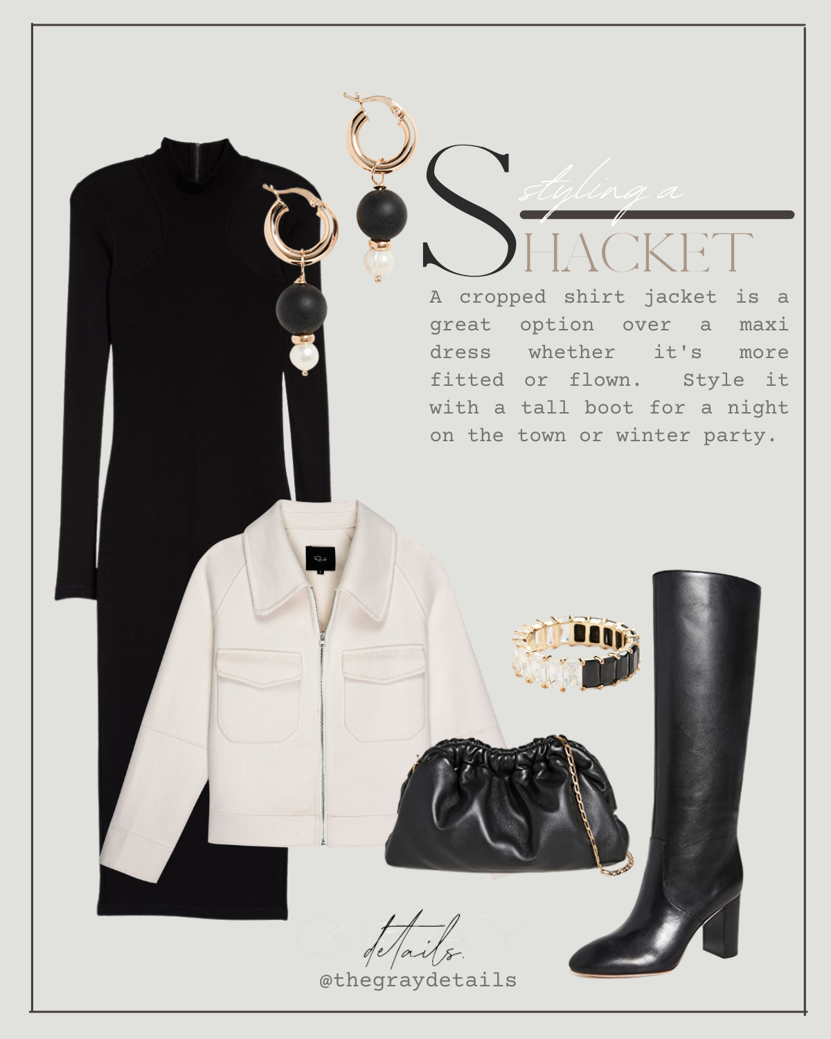What Is A Shacket - the gray details | Lifestyle Blog