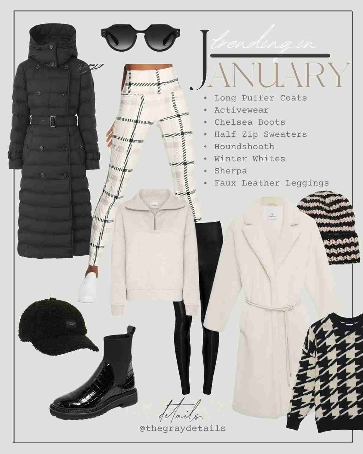 Monthly Shopping Guide: What to Buy in January - the gray details