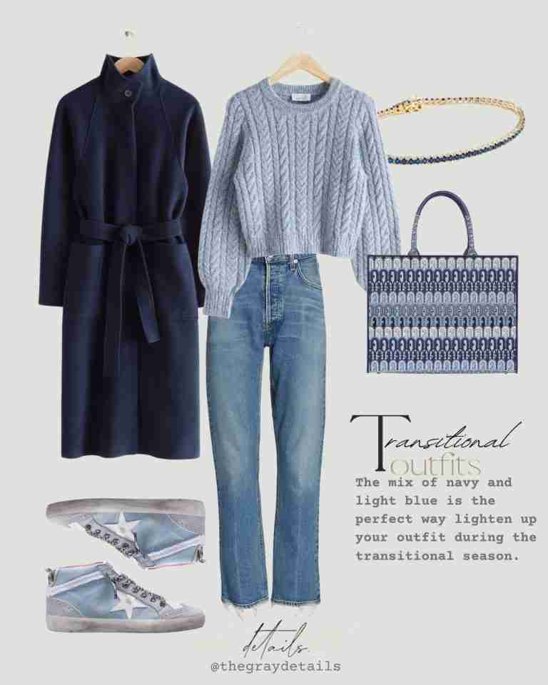 Transitional Winter to Spring Outfits - the gray details