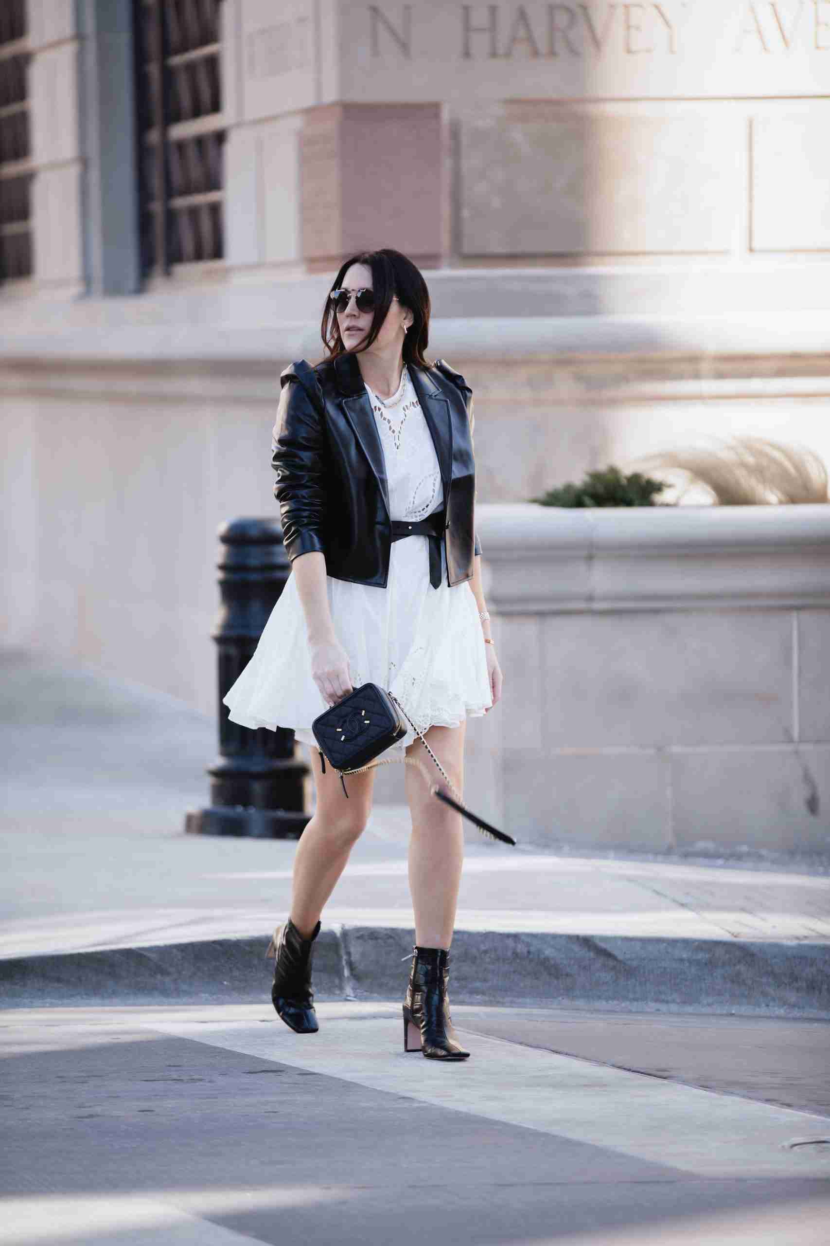How to Layer A Dress for Spring - the gray details
