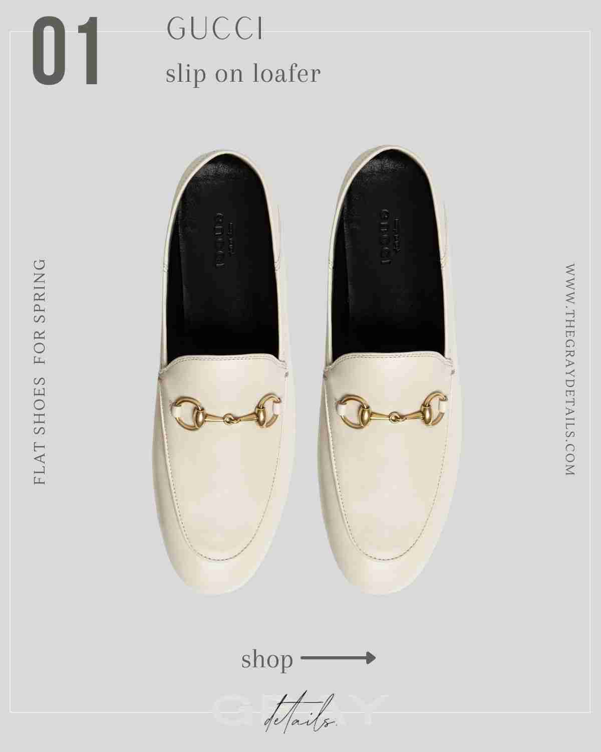 16 Flat Shoes for Spring - the gray details | Lifestyle Blog