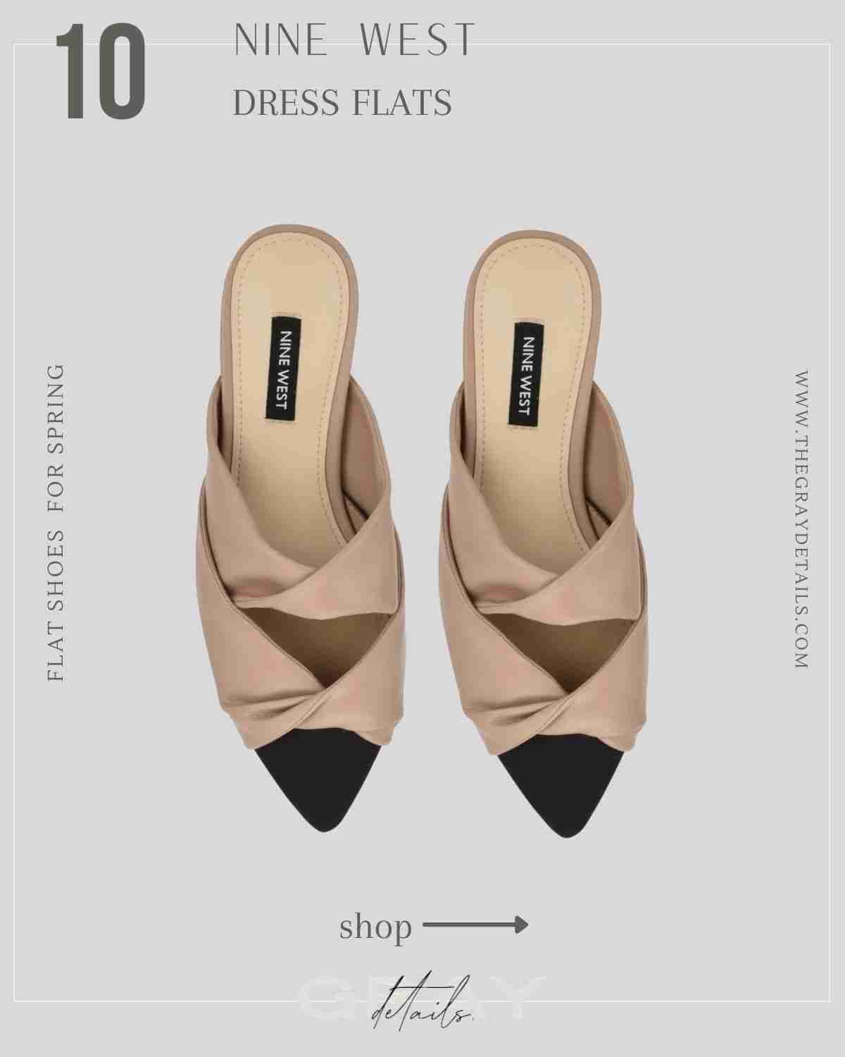 16 Flat Shoes for Spring - the gray details | Lifestyle Blog