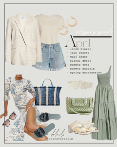 What to Buy In April | Monthly Shopping Guid - the gray details