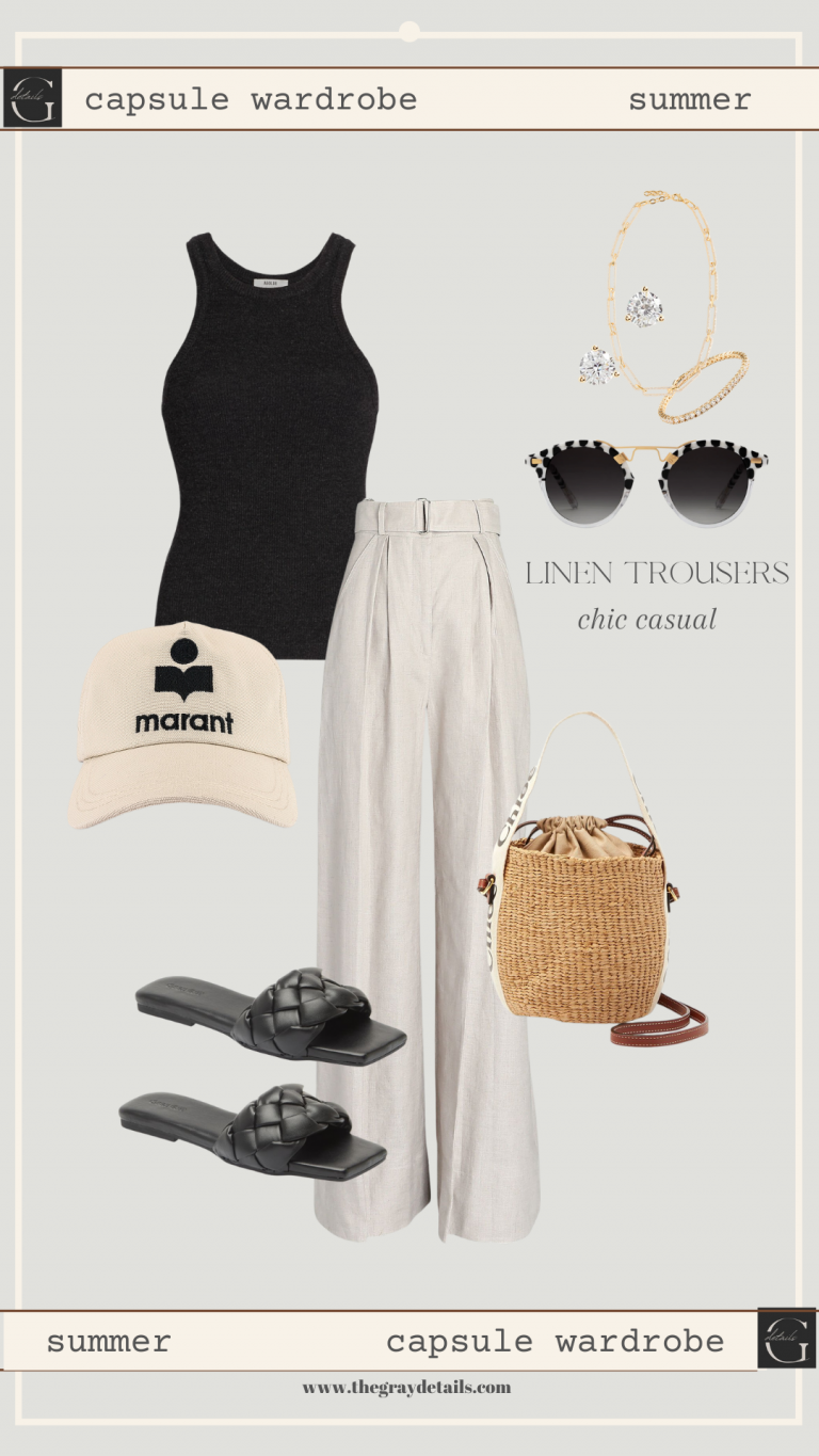 Summer Capsule Wardrobe - the gray details | Lifestyle Blog