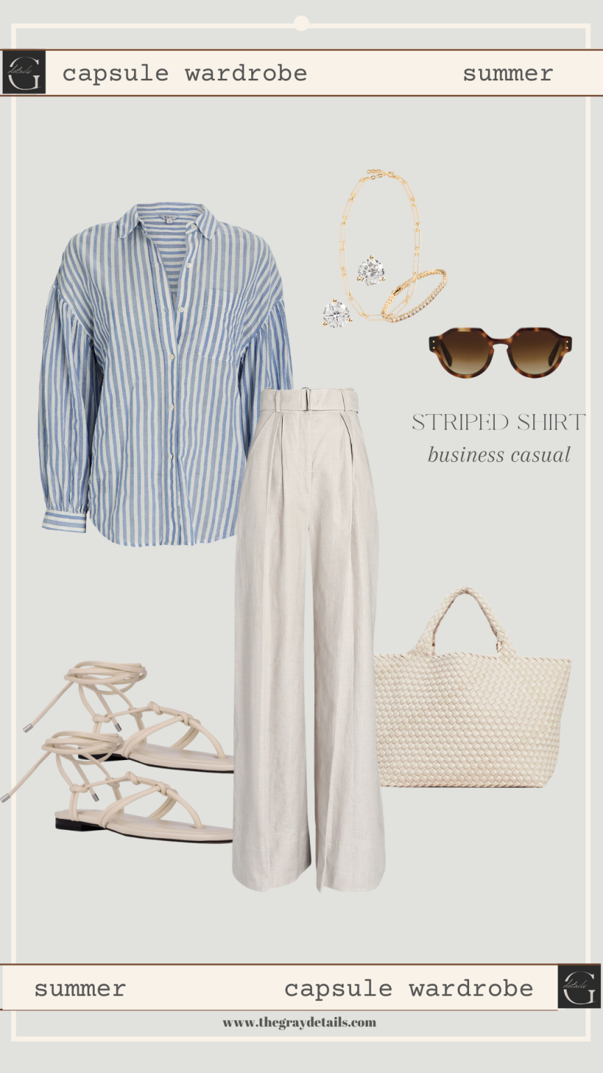 Summer Capsule Wardrobe - the gray details | Lifestyle Blog