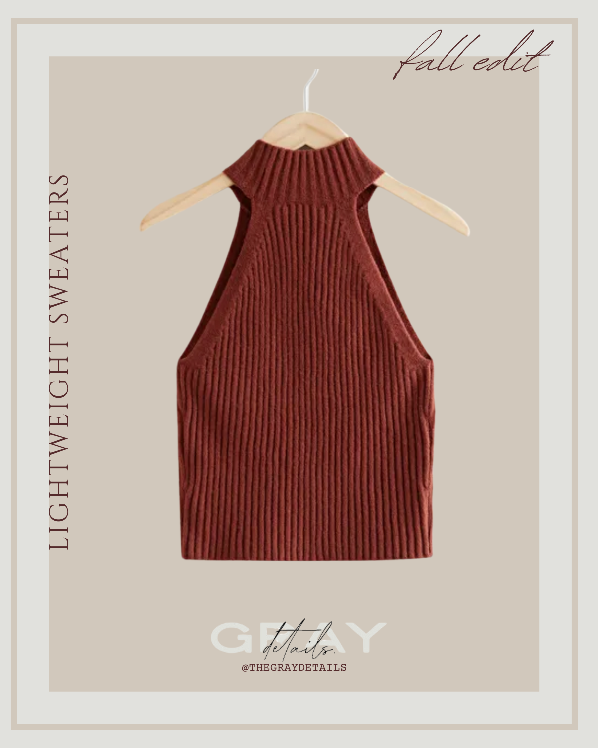 25 Lightweight Sweaters for Fall - the gray details