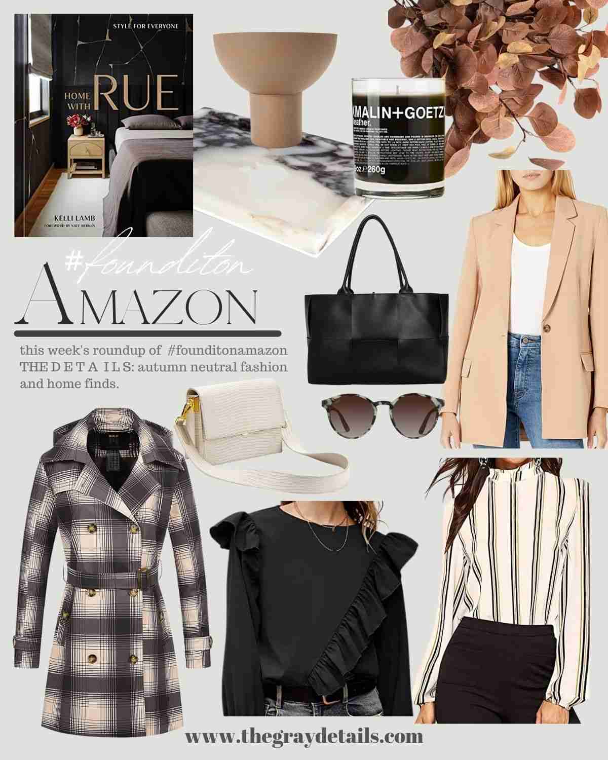 Amazon Fall Fashion Finds - the gray details