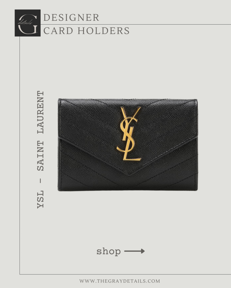Best Designer Card Holders: Chic Card Cases Uplift Your Look