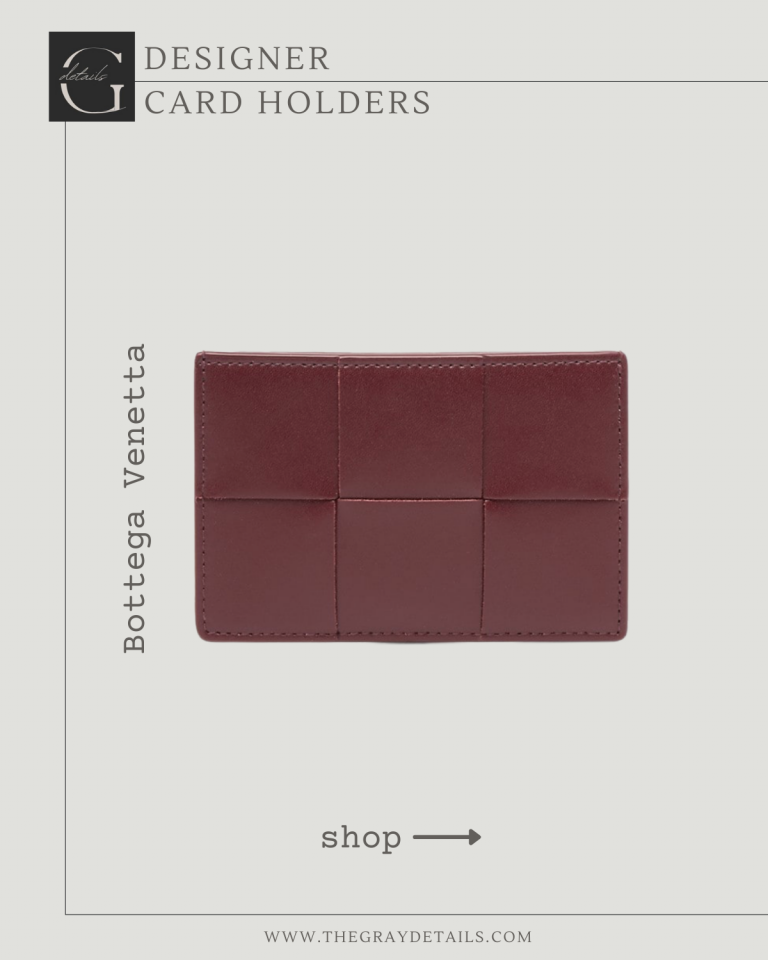 Best Designer Card Holders: Chic Card Cases Uplift Your Look