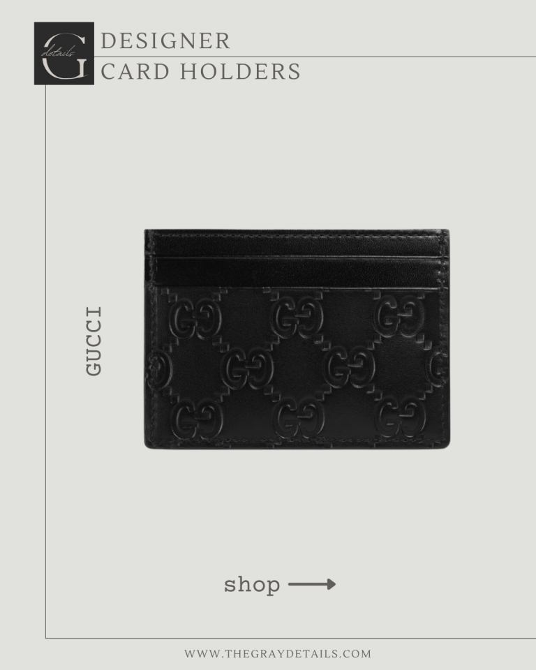 Best Designer Card Holders: Chic Card Cases Uplift Your Look