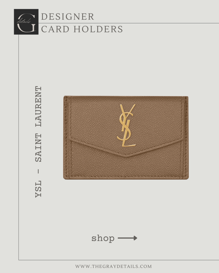 Best Designer Card Holders: Chic Card Cases Uplift Your Look