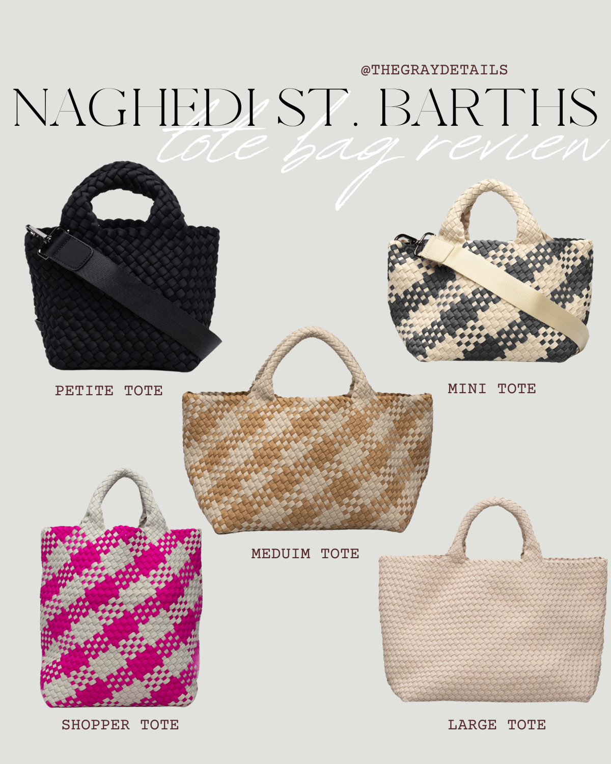 Naghedi Tote Review - the gray details | Lifestyle Blog
