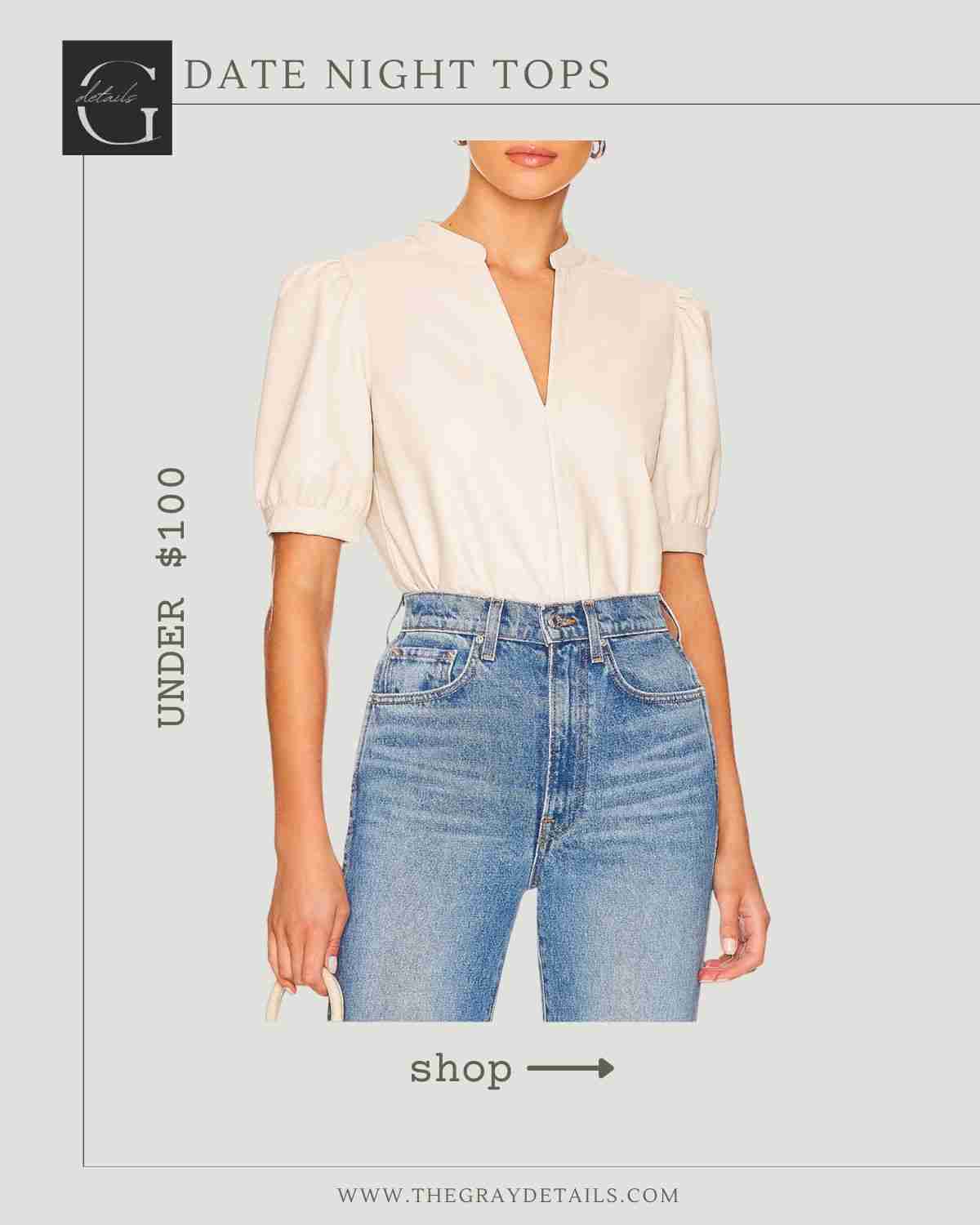 29 Women's Date Night Tops - the gray details