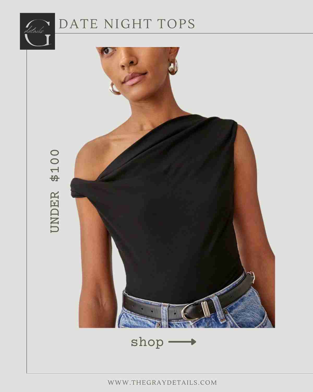 29 Women's Date Night Tops - the gray details