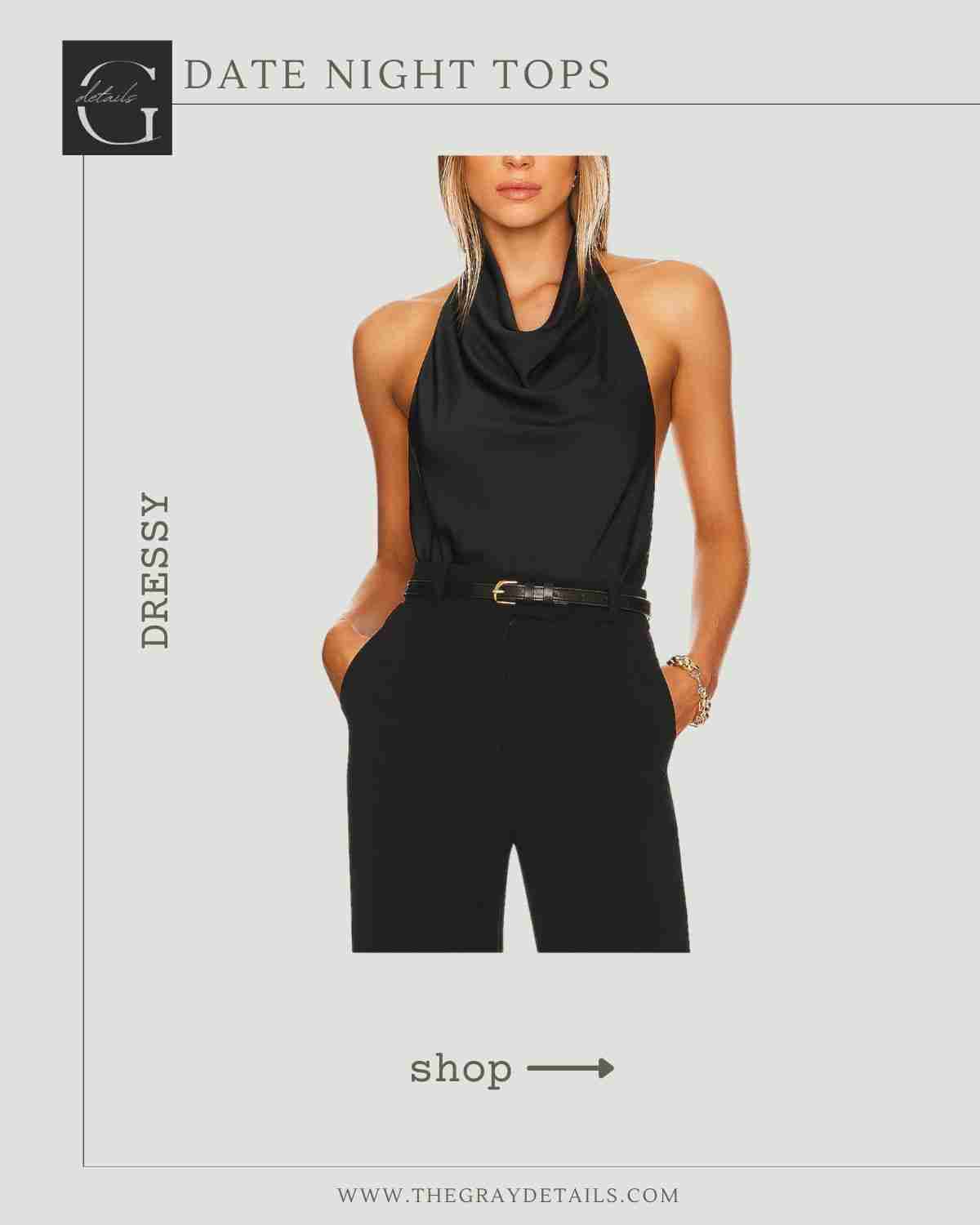 29 Women's Date Night Tops - the gray details