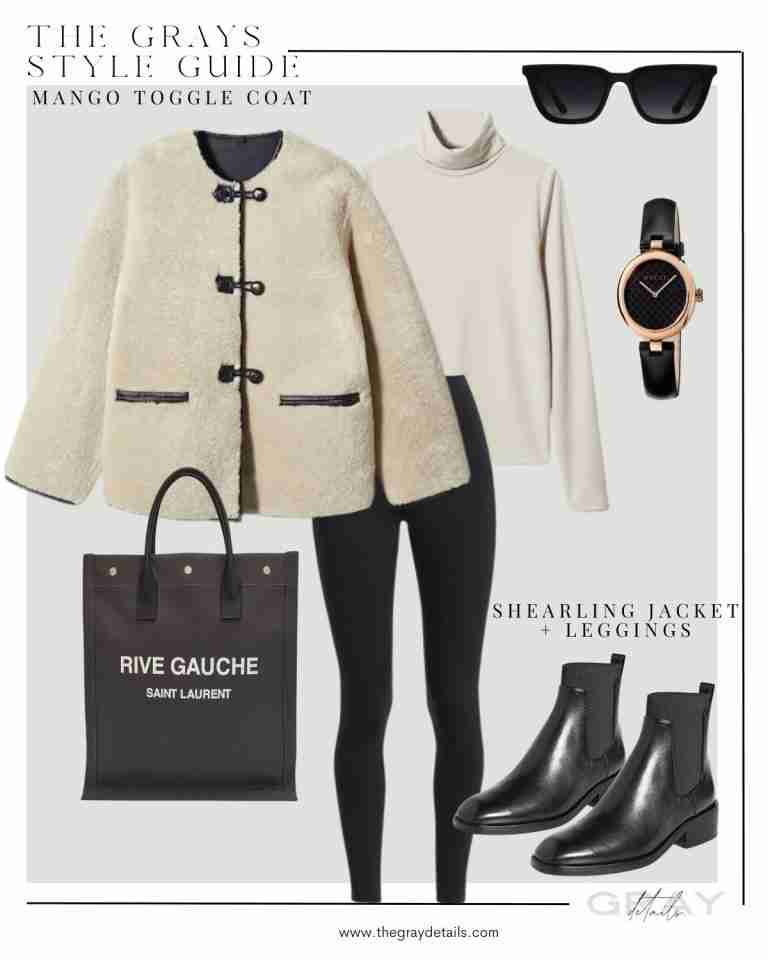 Mango Toggle Coat is Restocked and Here's How to Style It