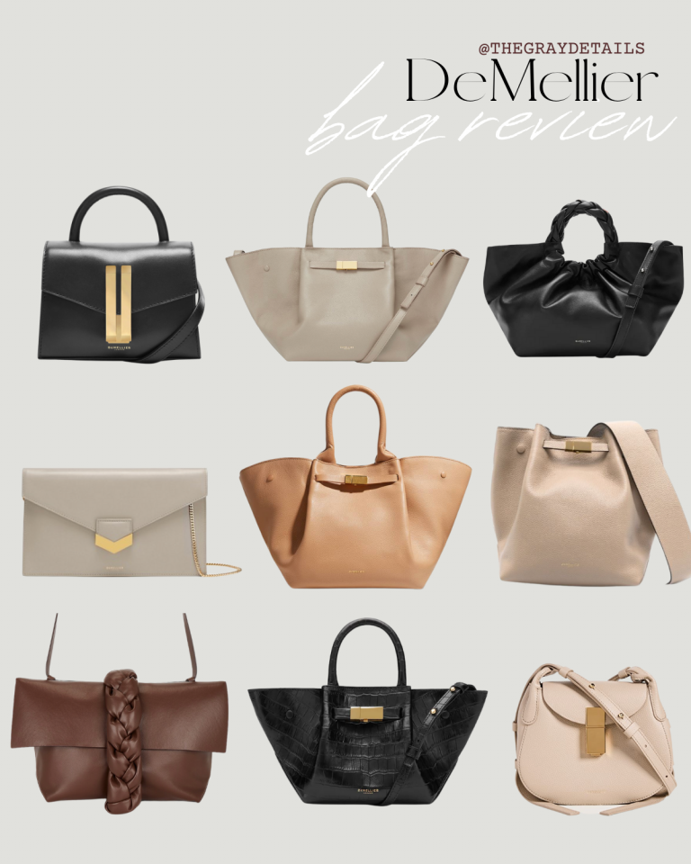 My Honest DeMellier Bag Review - the gray details