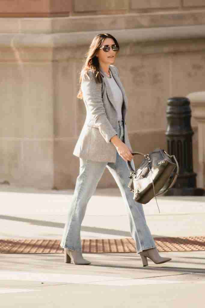Monochrome Grey Outfits - the gray details