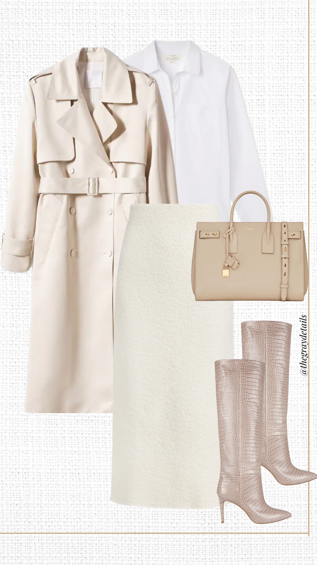 February Outfit Ideas 2024 - the gray details