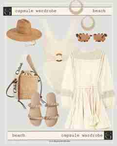 Minimalist Packing for Beach Vacation - the gray details