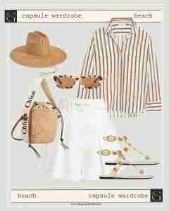 Minimalist Packing for Beach Vacation - the gray details