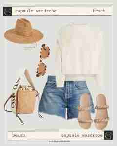 Minimalist Packing for Beach Vacation - the gray details