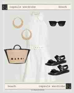 Minimalist Packing for Beach Vacation - the gray details