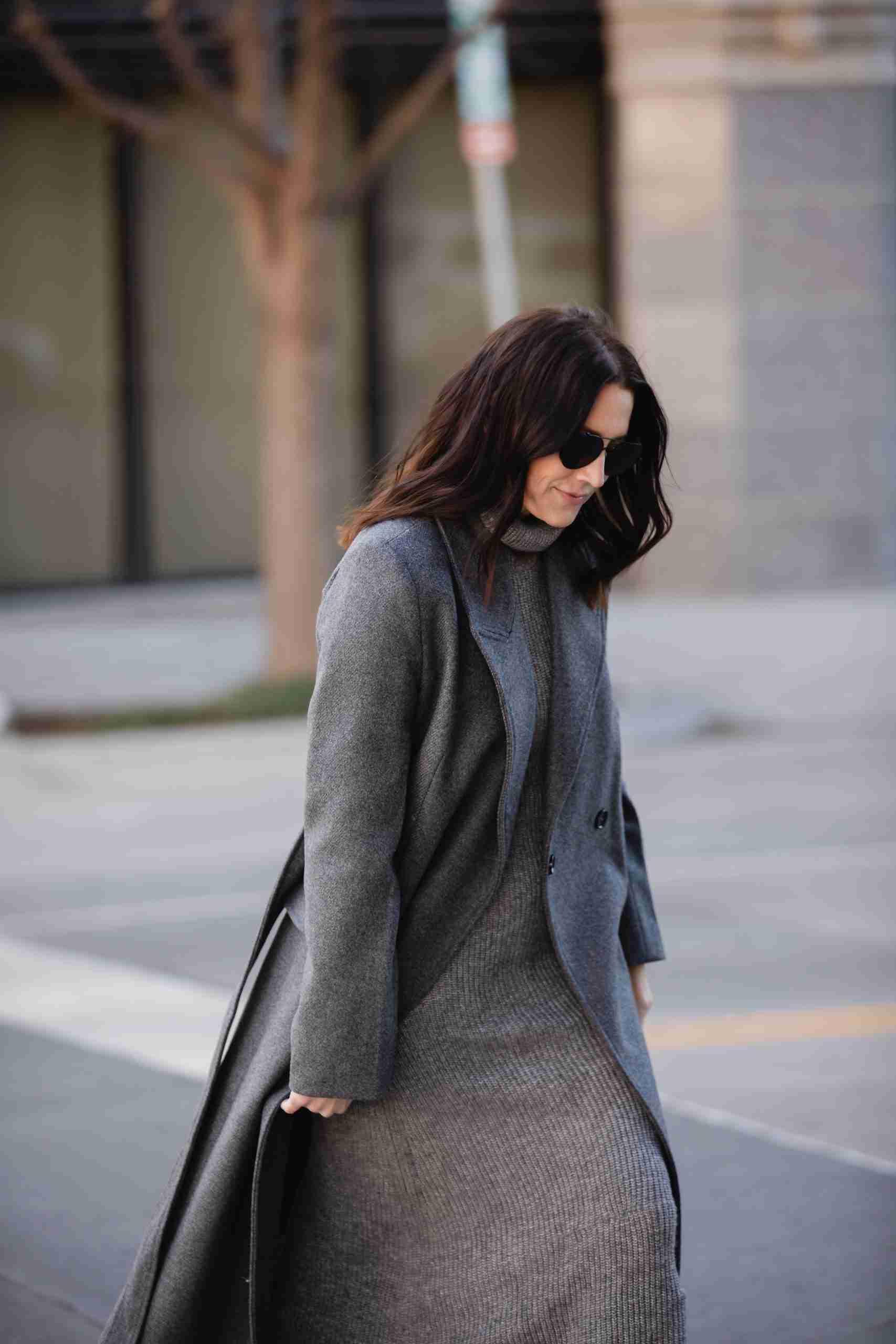 Monochrome Grey Outfits - the gray details