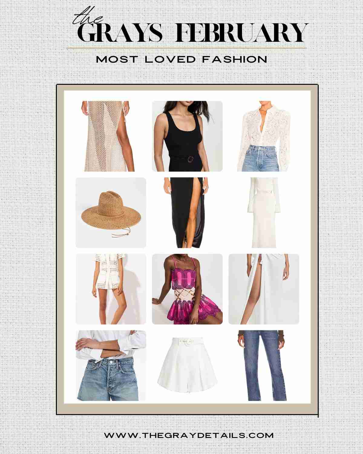 February Most Loved Fashion Items: Spring Wardrobe Refresh