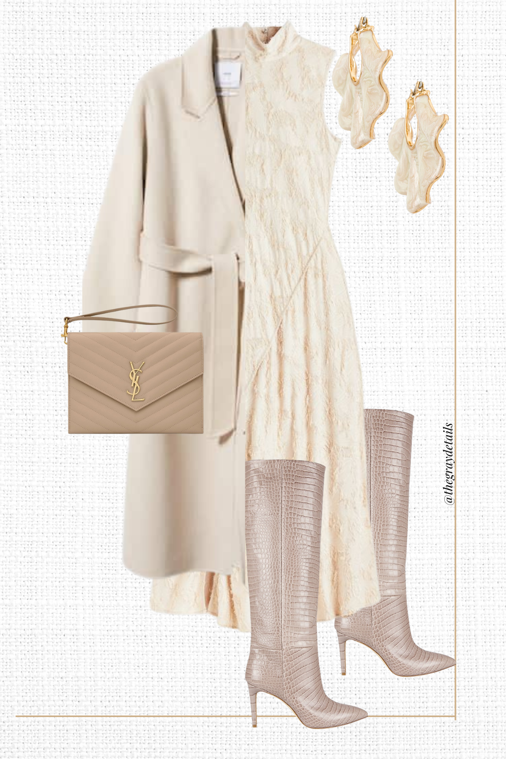 February Outfit Ideas 2024 - the gray details