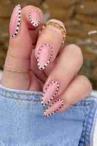 55 + March Nail Ideas - the gray details | Neutral Daily Outfit Guide