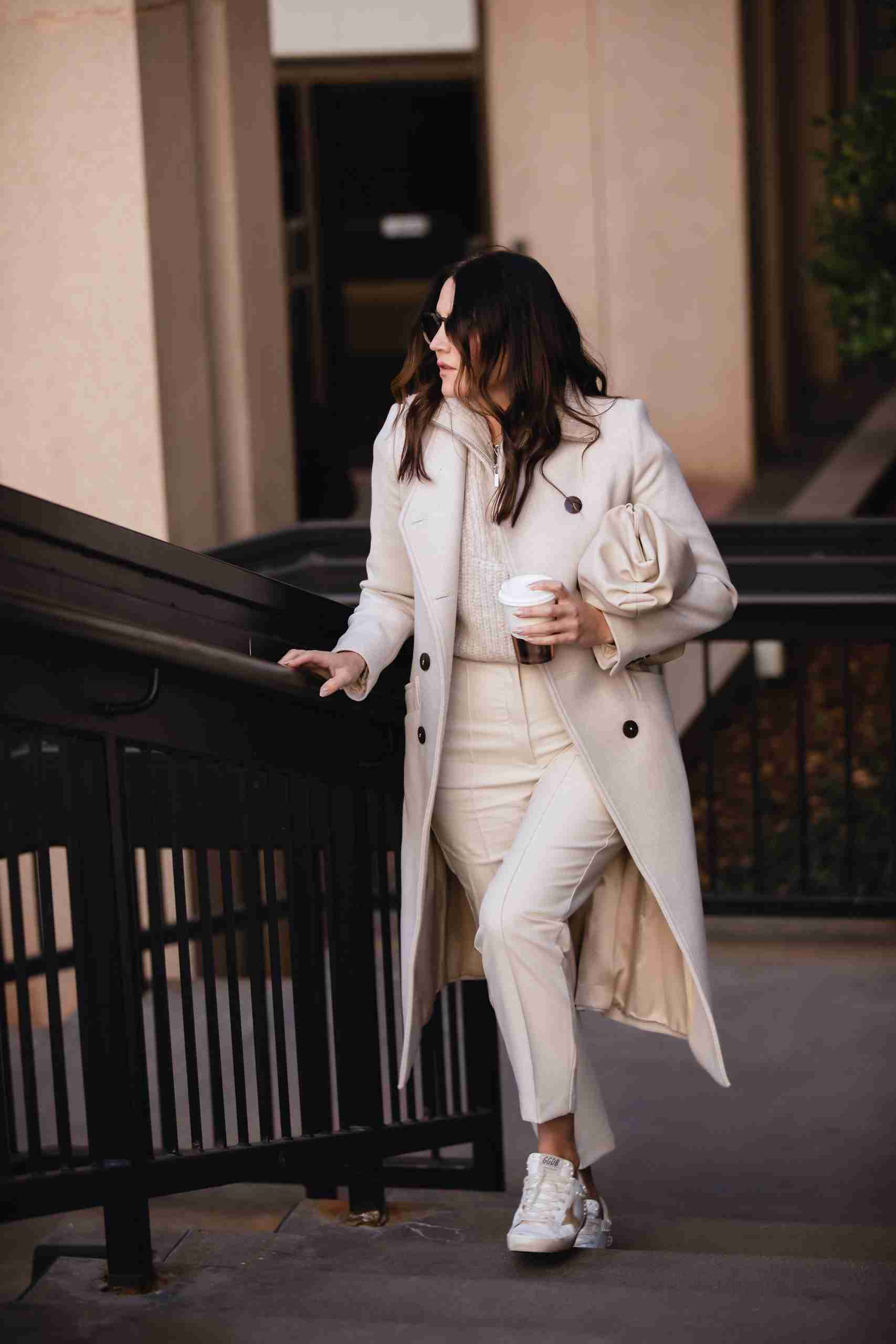 Winter White Outfits - the gray details | Neutral Daily Outfit Guides
