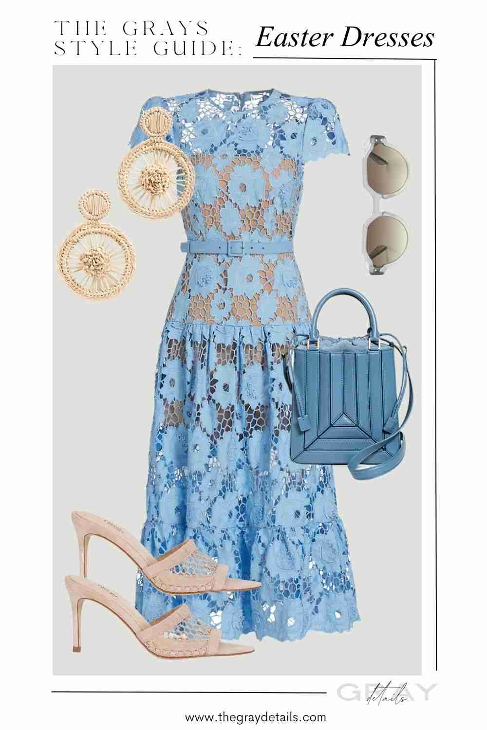 Easter Dress Outfit Ideas - the gray details