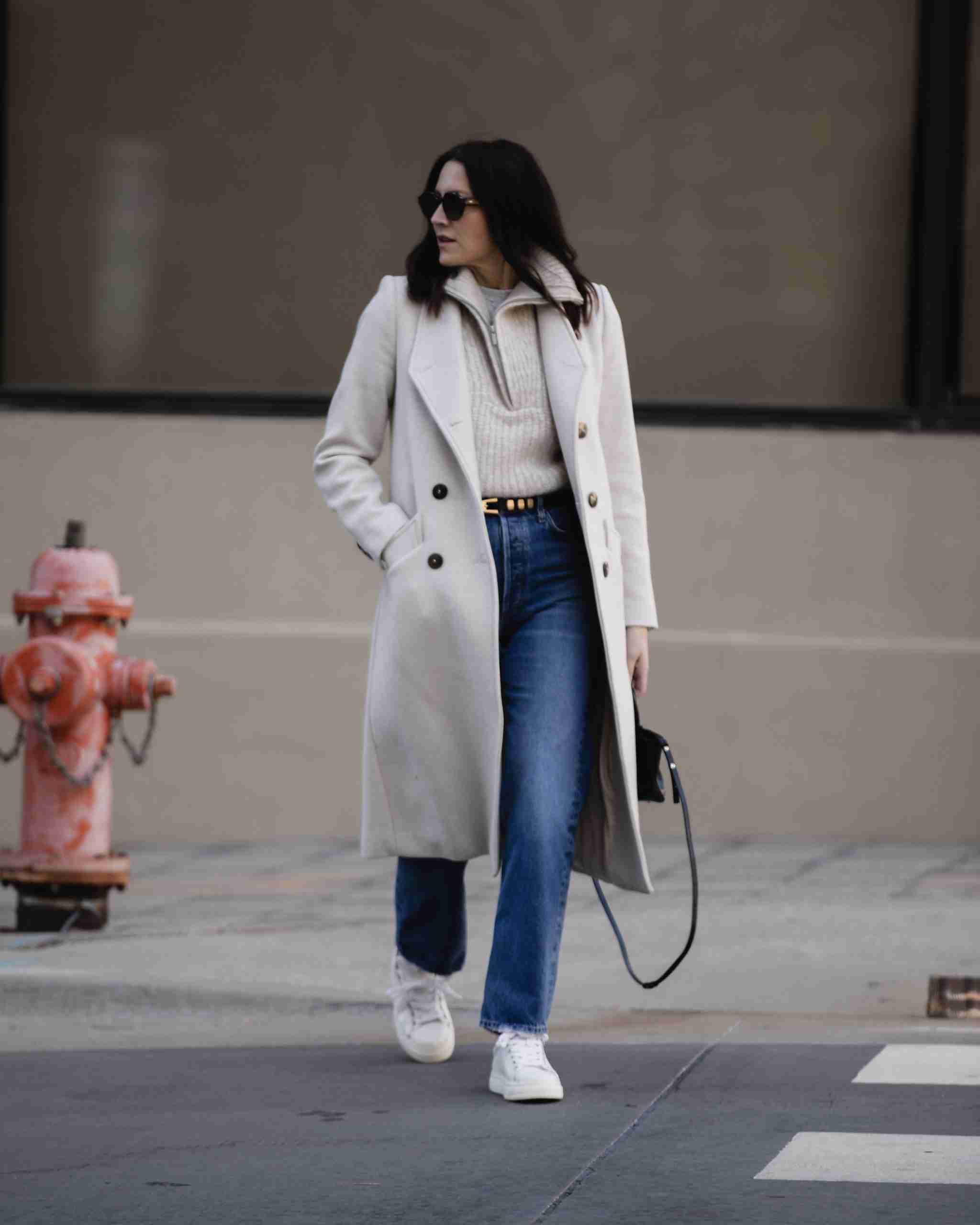 Half-Zip Sweater Outfits: Perfect for Layering and Comfy