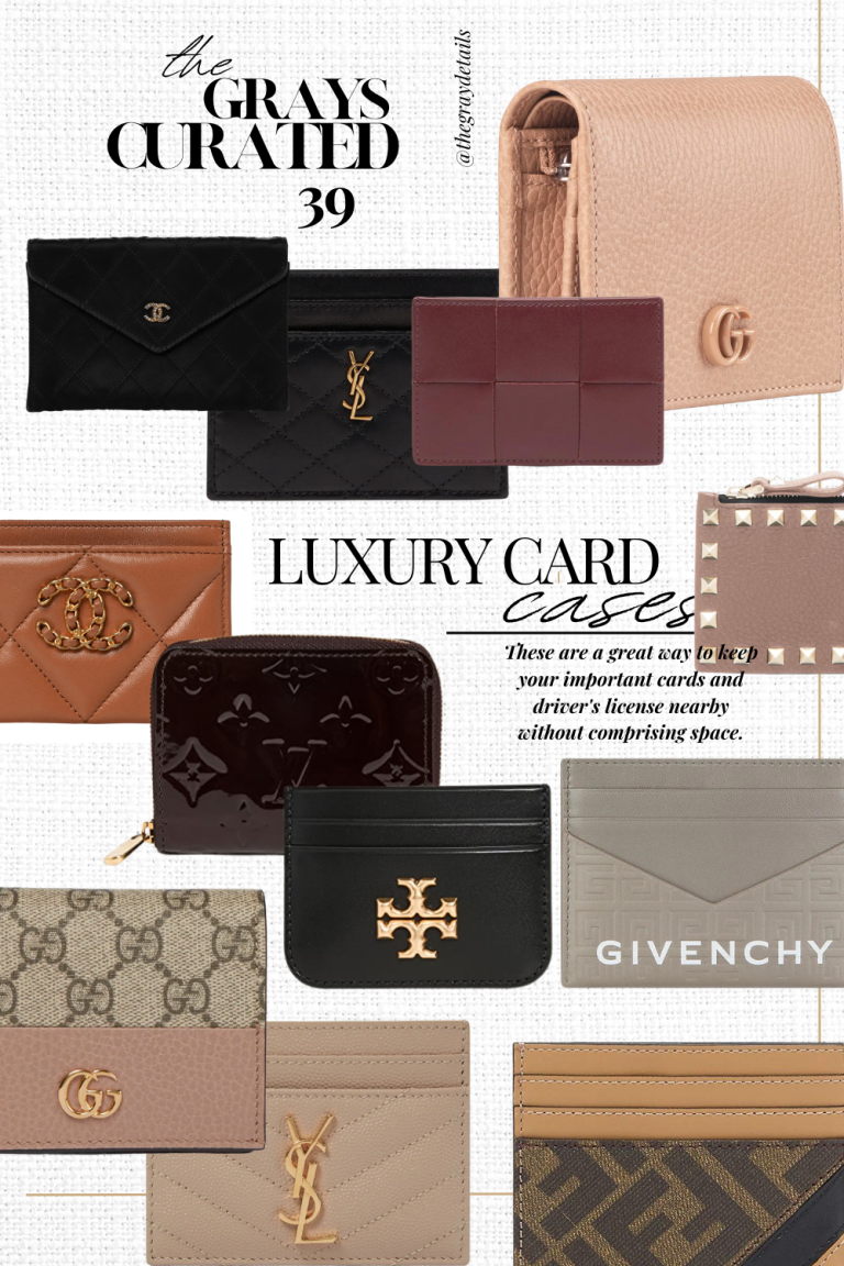Best Designer Card Holders: Chic Card Cases Uplift Your Look