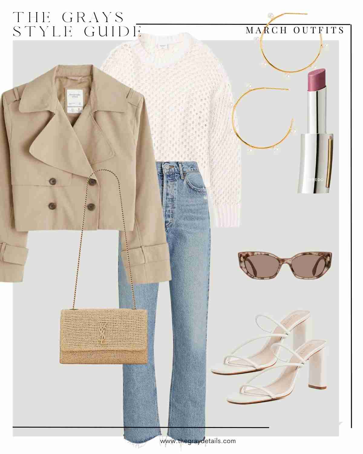What to Buy In March 2023 | Monthly Style Guide - the gray details