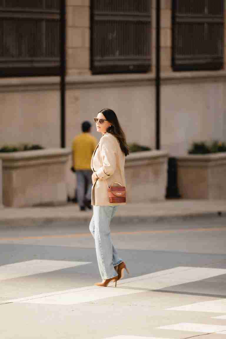 10 Classy Tan Blazer Outfits - the gray details | Daily Outfit Guides