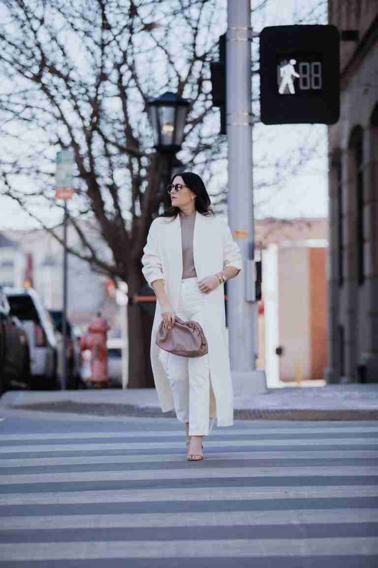 Mango Coatigan Outfits Ideas - the gray details