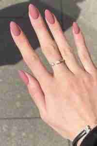 30+ Dusty Pink Rose Nails - the gray details